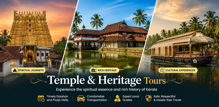 Temple & Heritage Tours – Grace Holidays Kerala